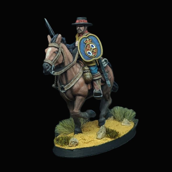 3D Printable Cuera Dragoon (leather jacket soldier); 18th Century Far ...