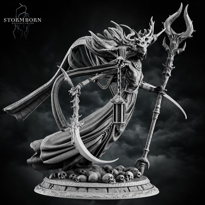 3D Printable Banshee Queen (2 sizes included) by Stormborn Collectibles