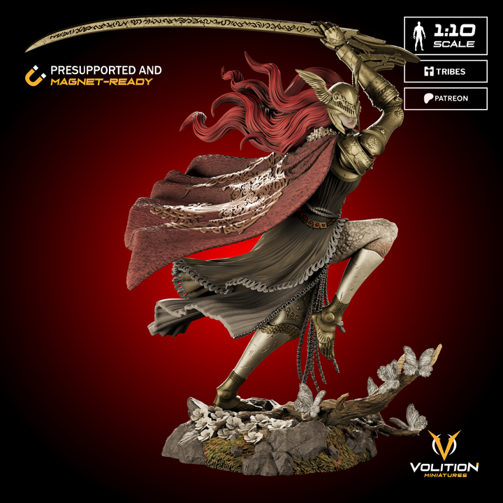 3D Printable Blade of Putrefy | Figure | Presupported by Volition Miniatures