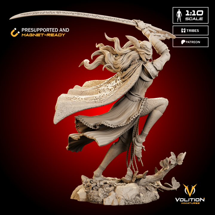 3D Printable Blade of Putrefy | Figure | Presupported by Volition Miniatures