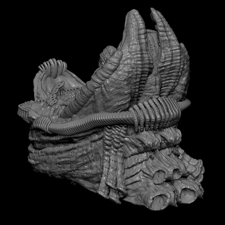 3D Printable ALIEN - ENGINEER FIGURE (PILOT CABIN) by Michał