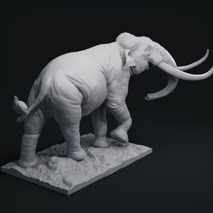 3D Printable Stegodon by Art of V