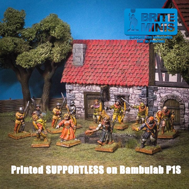 3D Printable Modular humanoids Part 2 - Supportless & Easy to print ...