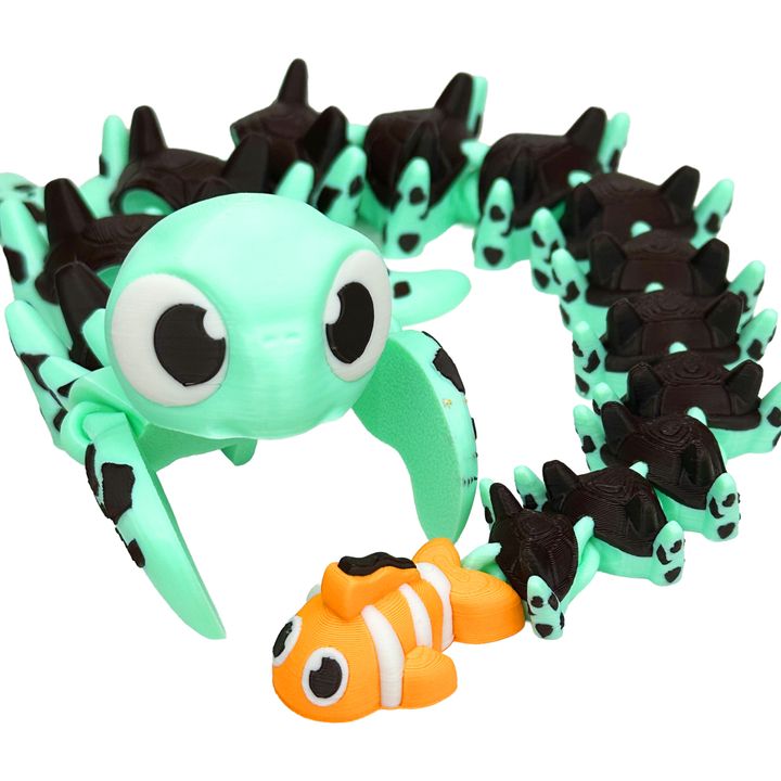 3D Printable Turtle Dragon by Studio Ambo