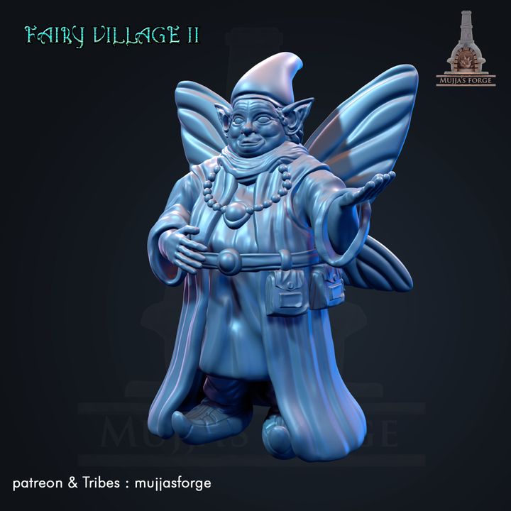 3D Printable Fairy Village II - Fruit Merchant by MUJJA'S FORGE
