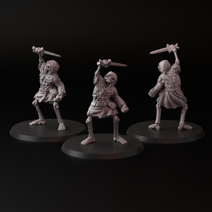 3D Printable Medieval Skeleton by Crosslances