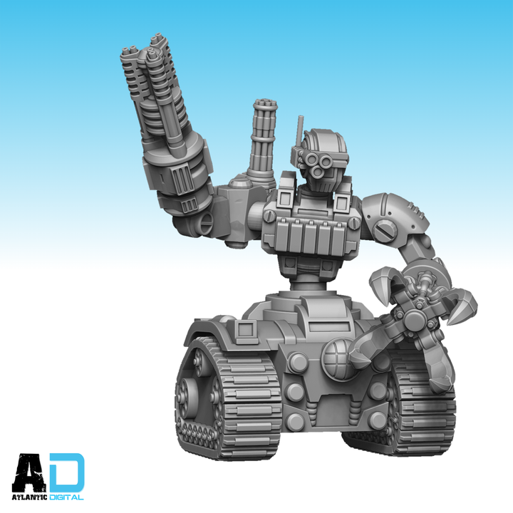 3D Printable Farstrike Battle Automata by Wargames Atlantic