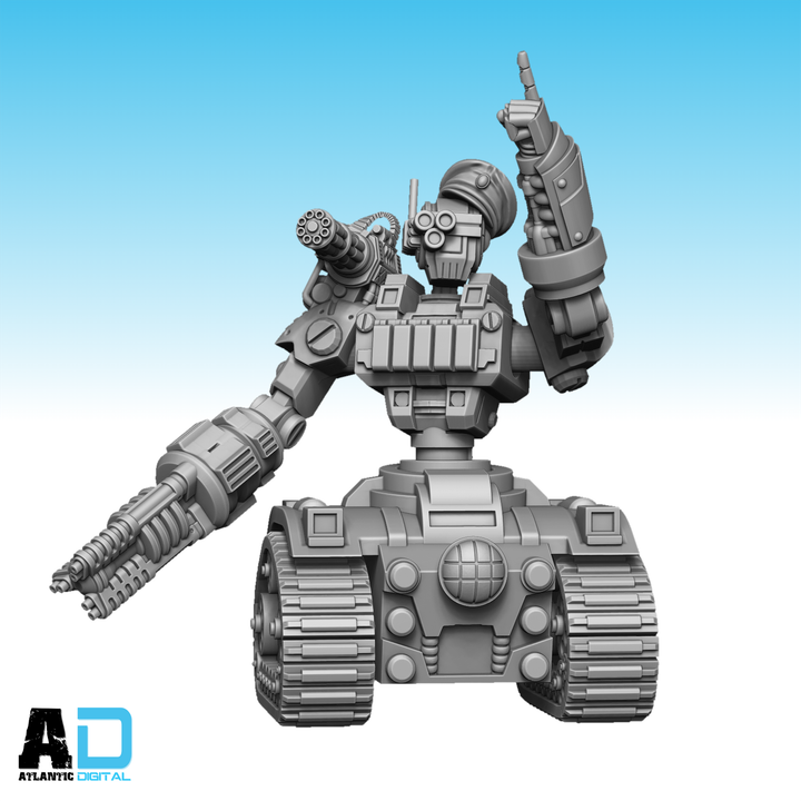 3D Printable Farstrike Battle Automata by Wargames Atlantic