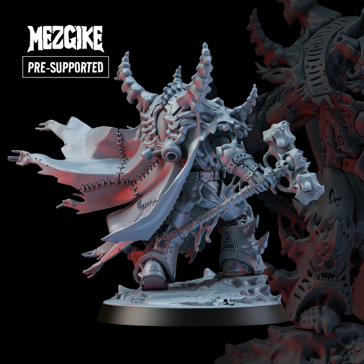 3D Printable Doom Lord Incarnate (pre-supported) by MEZGIKE