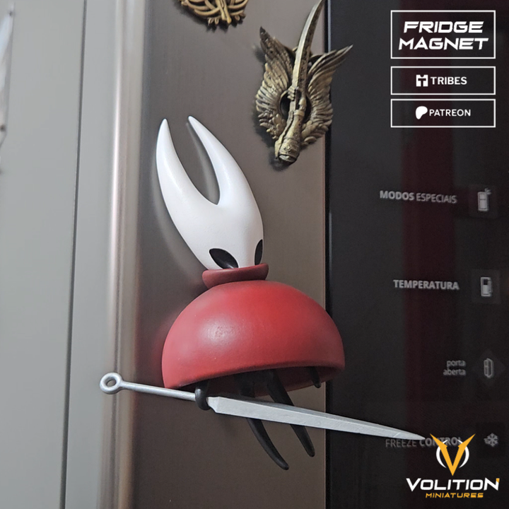 3D Printable Princess of Needle Floating | Fridge Magnet by Volition ...