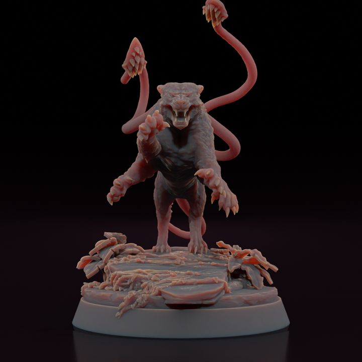 3D Printable Displacer Beast – Attacking by Magnetic Foundry