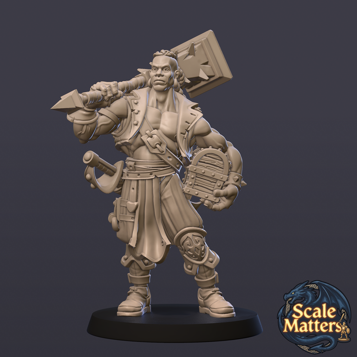 3D Printable Tando - Bone Breaker by ScaleMatters