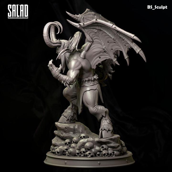 3D Printable Demon Hunter 75 mm by BS-Sculpt Bulat