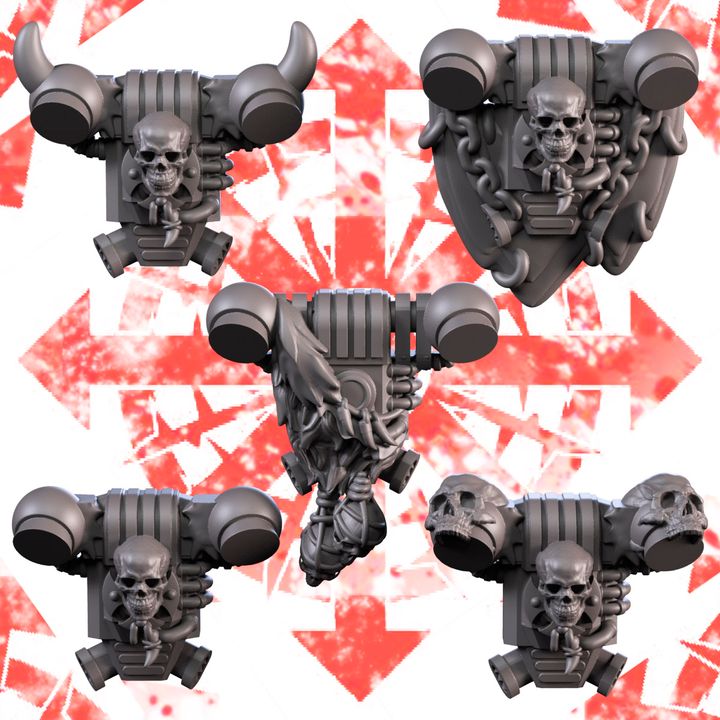 3D Printable Chaos Backpack by Sergeant Hammer