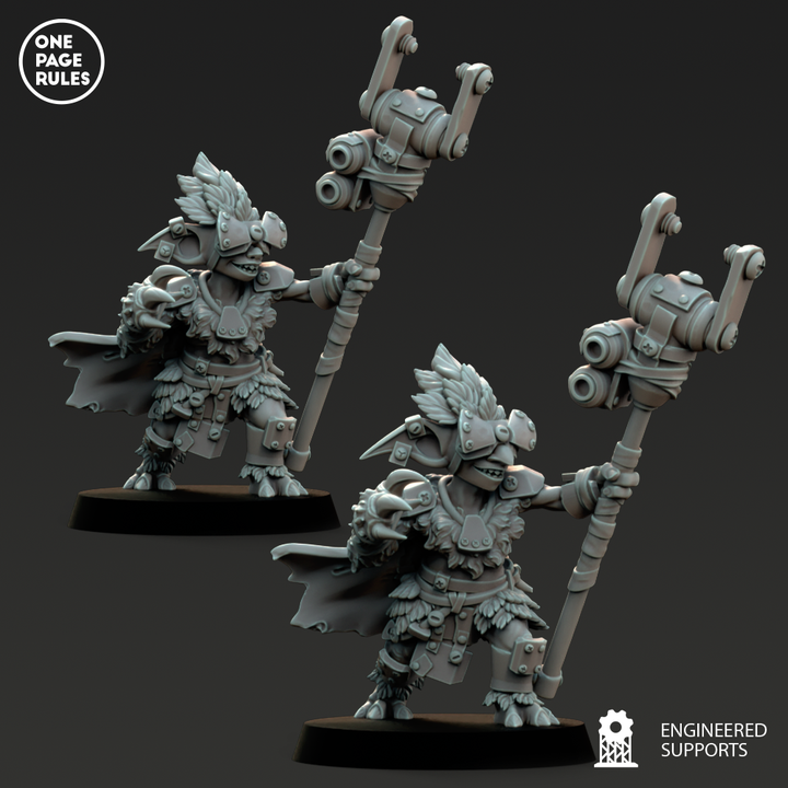 3D Printable Goblin Reclaimers - Release #1 by One Page Rules