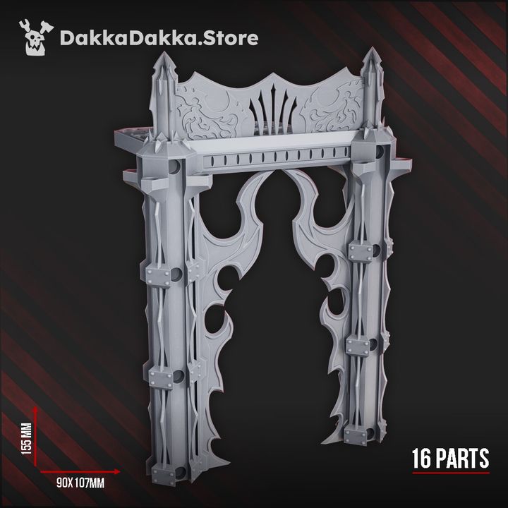 3D Printable Sinbound Temple (COMPLETE EDITION) by dakkadakka.store