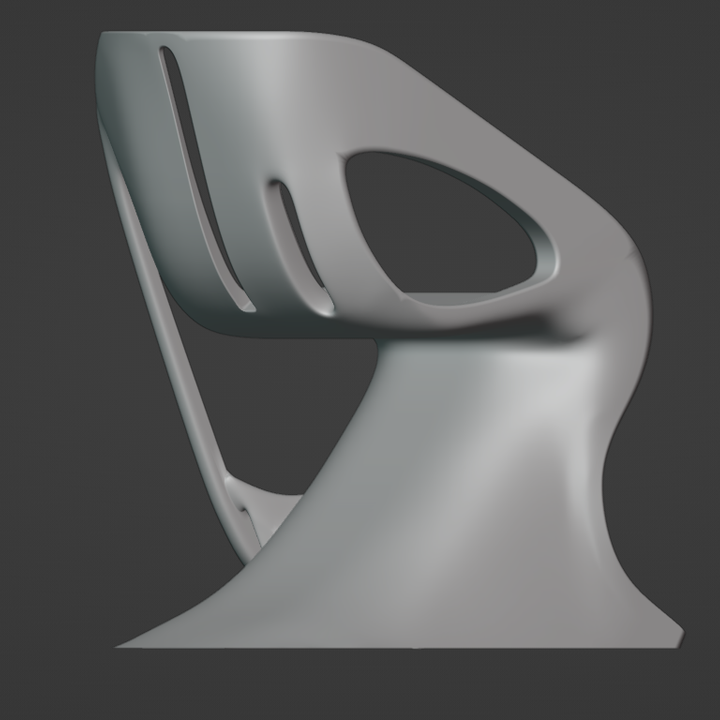 3D Printable Modern Chair 3d Stl File | Modern Chair Digital File by ...