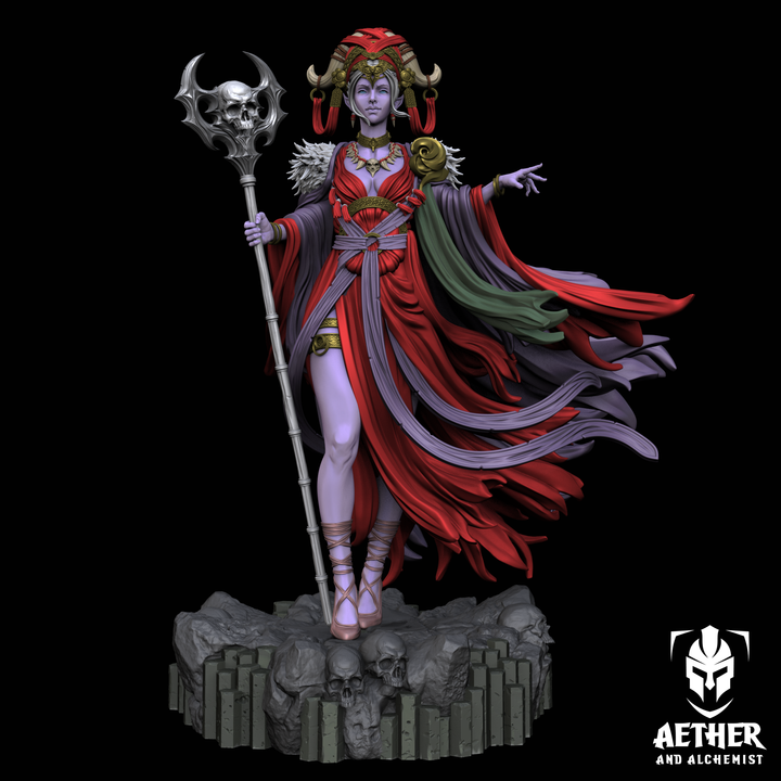 3D Printable Dravira Xyssane by Aether and Alchemist