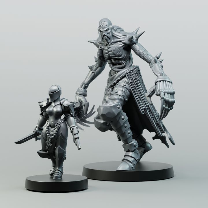 3D Printable Goetic Hellspawn by Arcamundi