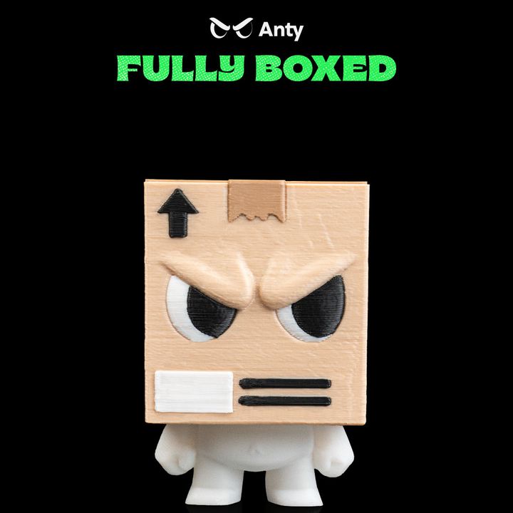 3D Printable Anty: Fully Boxed by Stlflix