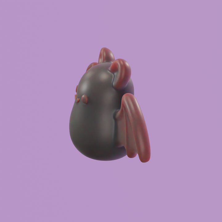 3D Printable Chibi Bat (STL) by Bryam Flórez