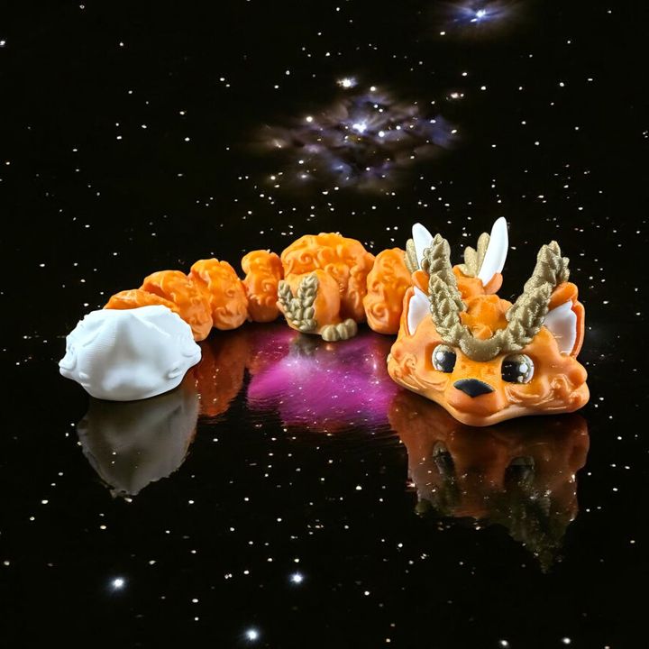 3D Printable Virgo Zodiac Fox and Turtle by Rebel Alicorn Designs