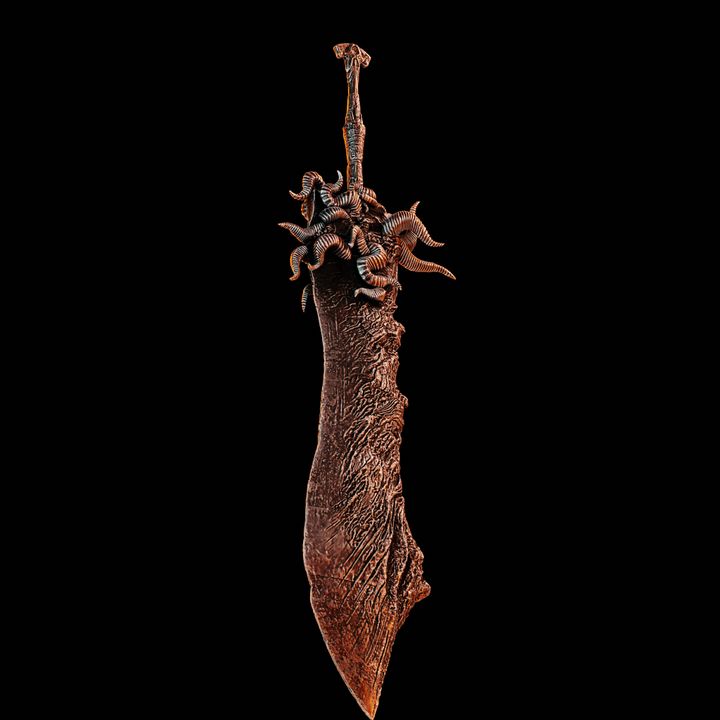 3D Printable DARK SOULS 3 RINGED KNIGHT PAIRED GREATSWORD life size ...