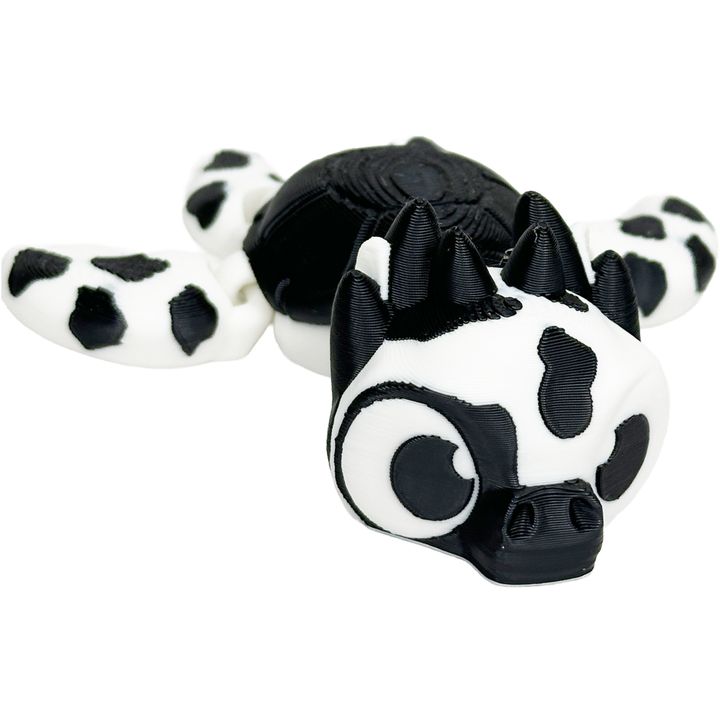 3D Printable Turtle Cow by Studio Ambo