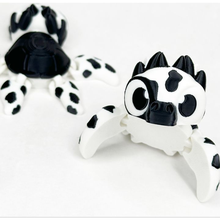 3D Printable Turtle Cow by Studio Ambo