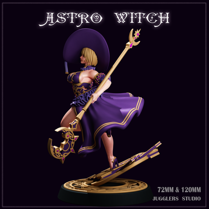 3D Printable COSIMA- ASTRO WITCH- 3D Printable STL | 72mm & 120mm ...