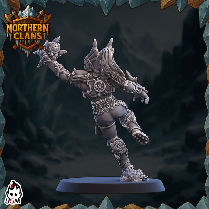 3D Printable Valkyrie #01 - Northmen proxy (Classic Style) - UGNI ...