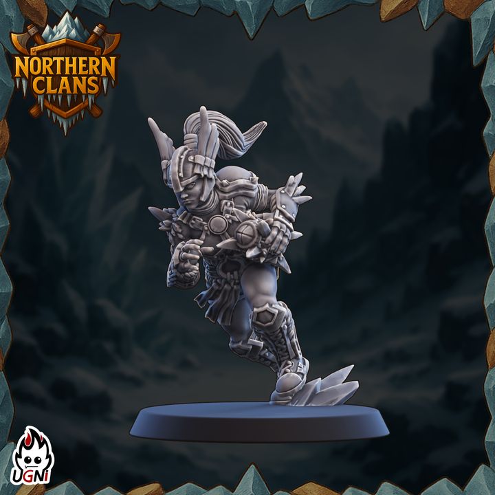 3D Printable Valkyrie #02 - Northmen proxy (Classic Style) - UGNI ...