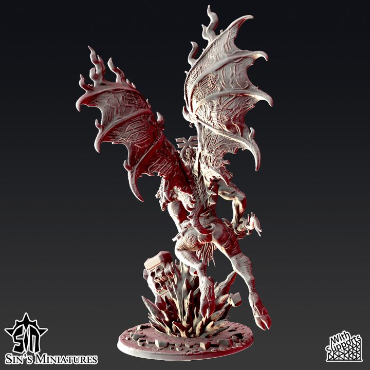 3D Printable Exalted War Greater Daemon of Insenate Rage by Sin's ...