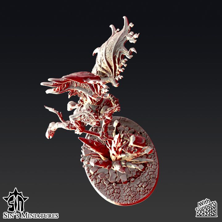 3D Printable Exalted War Greater Daemon of Insenate Rage by Sin's ...