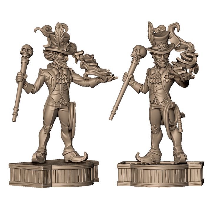 3D Printable Ringmaster from evil carnival circus by Willy Kao