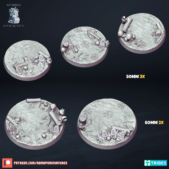 3D Printable Corrupted Forest Base and Topper Set (Pre-Supported ...