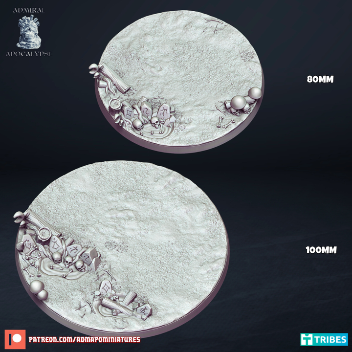 3D Printable Corrupted Forest Base and Topper Set (Pre-Supported ...