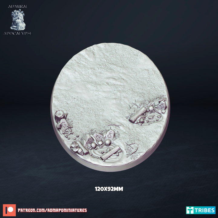 3D Printable Corrupted Forest Base and Topper Set (Pre-Supported ...