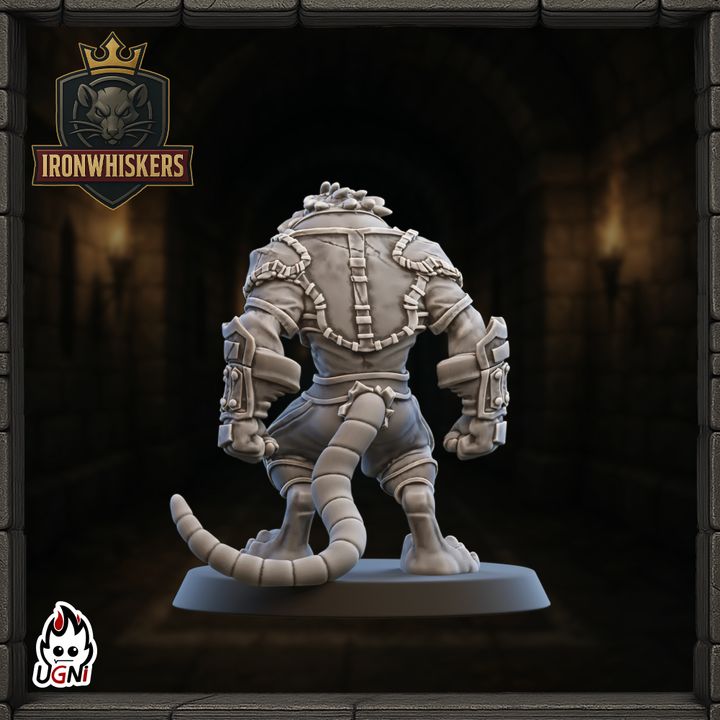 3D Printable Lineman #01 - Ratmen proxy (Classic Style) - UGNI ...