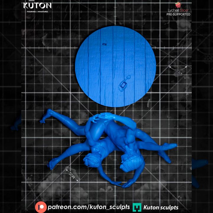 3D Printable Body Composition by KUTON SCULPTS