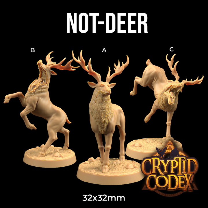 3D Printable Cryptid Codex | Trapper Tier | PRESUPPORTED by The Dragon ...