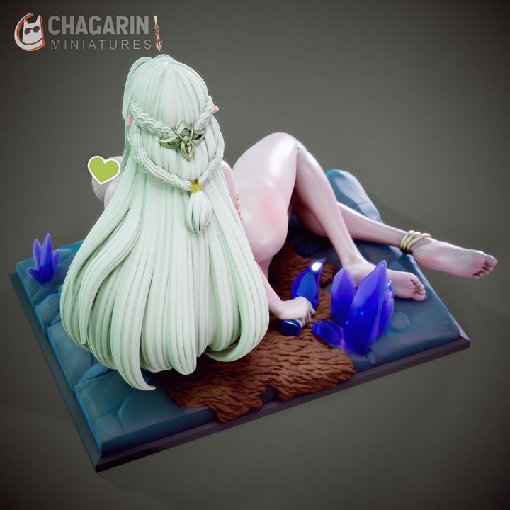 3D Printable Luna the Captive Elf / A by Chagarin