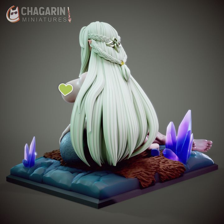 3D Printable Luna the Captive Elf / A by Chagarin