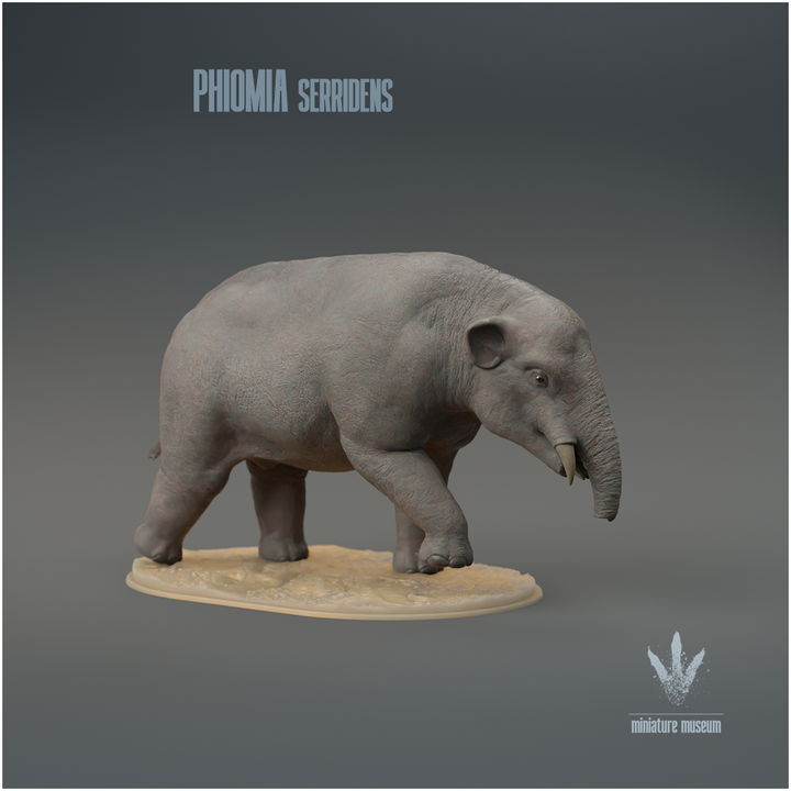 3D Printable Phiomia serridens : Walking by Miniature Museum