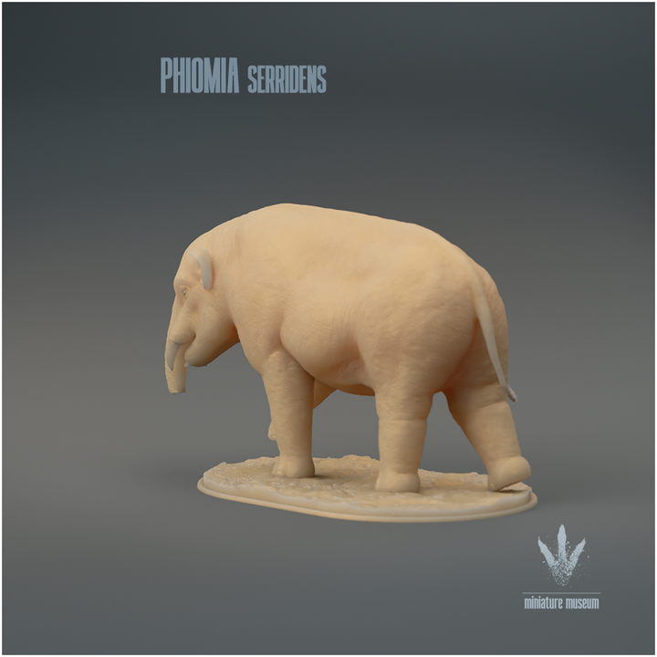 3D Printable Phiomia serridens : Walking by Miniature Museum