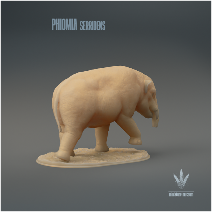 3D Printable Phiomia serridens : Walking by Miniature Museum