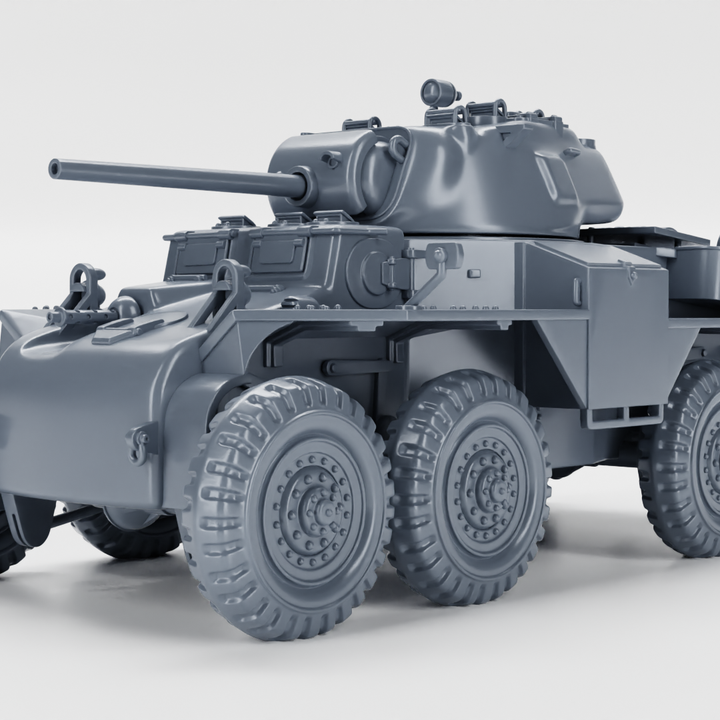 3D Printable T18E2 Boarhound (US, WW2) by Wargame3d
