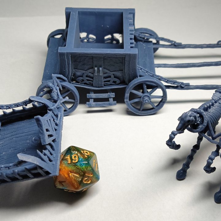 3D Printable Death Coach by Armoured Up Minis