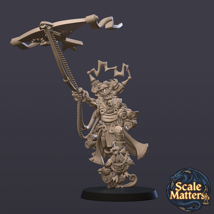 3D Printable Percival Fizzelpot - Crazy Scintist by ScaleMatters