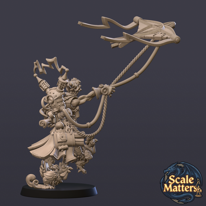 3D Printable Percival Fizzelpot - Crazy Scintist by ScaleMatters